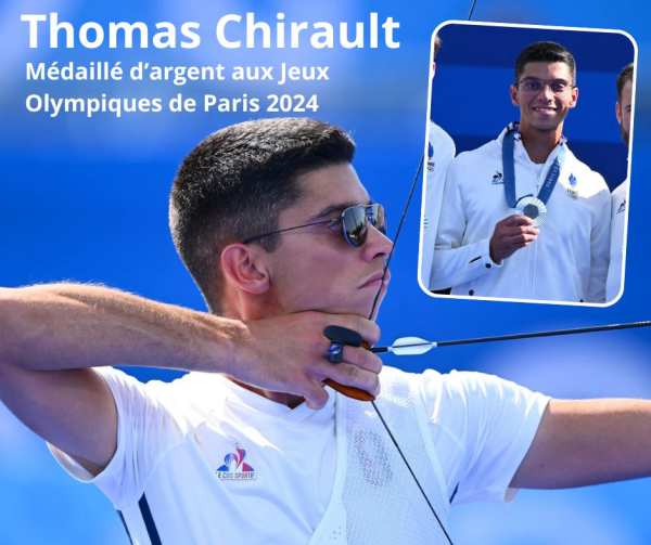 Thomas CHIRAULT le Moreuillois médaillé d’argent en équipe aux Jeux ...